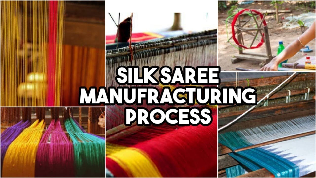 Silk saree manufacturing process | REENA SILKS - YouTube