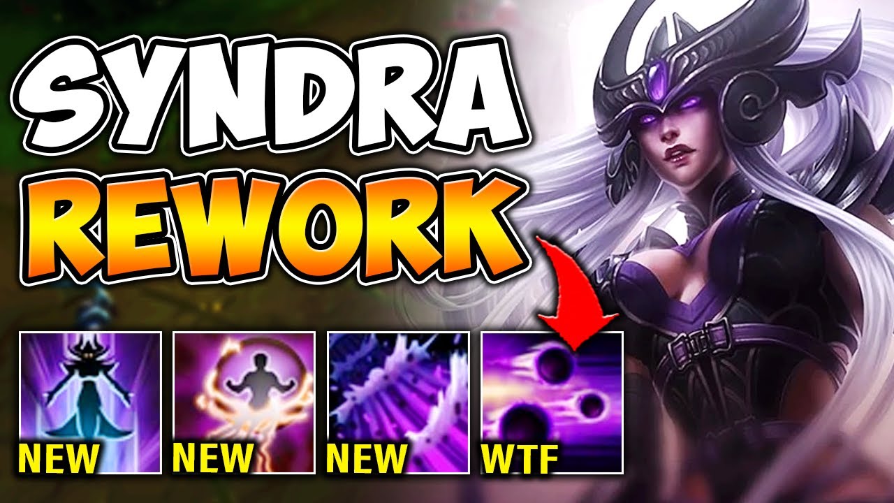 SYNDRA REWORK GIVES HER ELDER DRAGON ON HER PASSIVE?! (RIOT WENT TOO ...