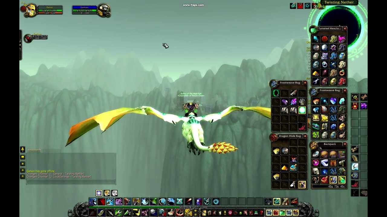 WoW RawrJ "How To" guide to netherwing rep. - YouTube