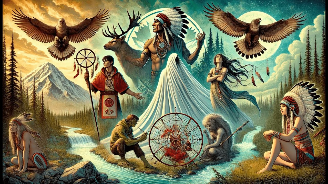 North American Legends Part 3: Glooscap, Hiawatha, Manitou, Nanabush ...