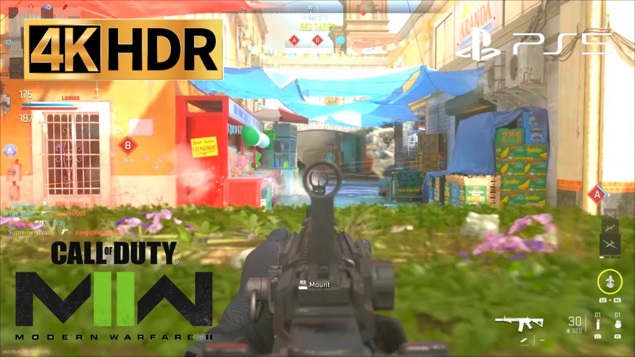 COD Modern Warfare 2 Gameplay PS5 - 4K - YouTube