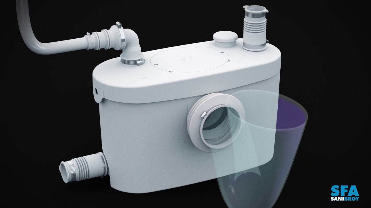 sanipro xr up sfa installation - YouTube