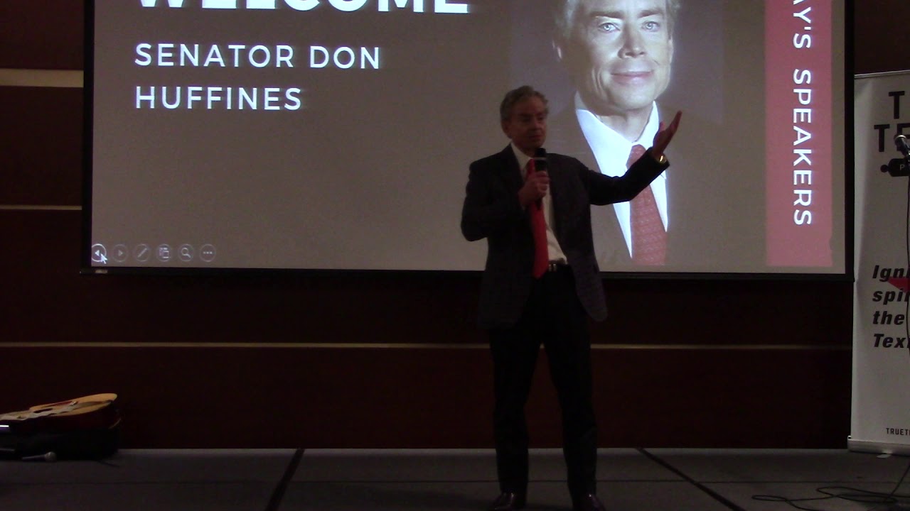 Senator Don Huffines Shares Insight From Behind The Scenes In The Texas ...