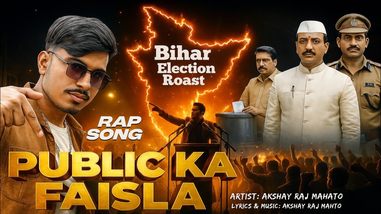 PUBLIC KA FAISLA || BIHAR ELECTION || RAP SONG || AKSHAY RAJ MAHTO ...