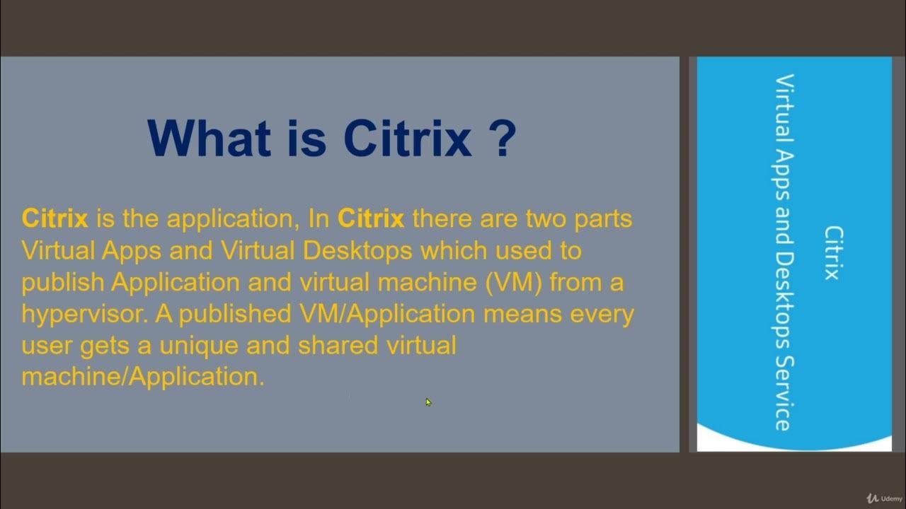 39 What is Citrix - YouTube