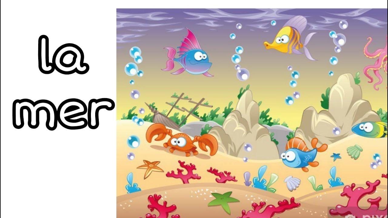 poésie de la mer Cp CE1 CE2 #poésie - YouTube