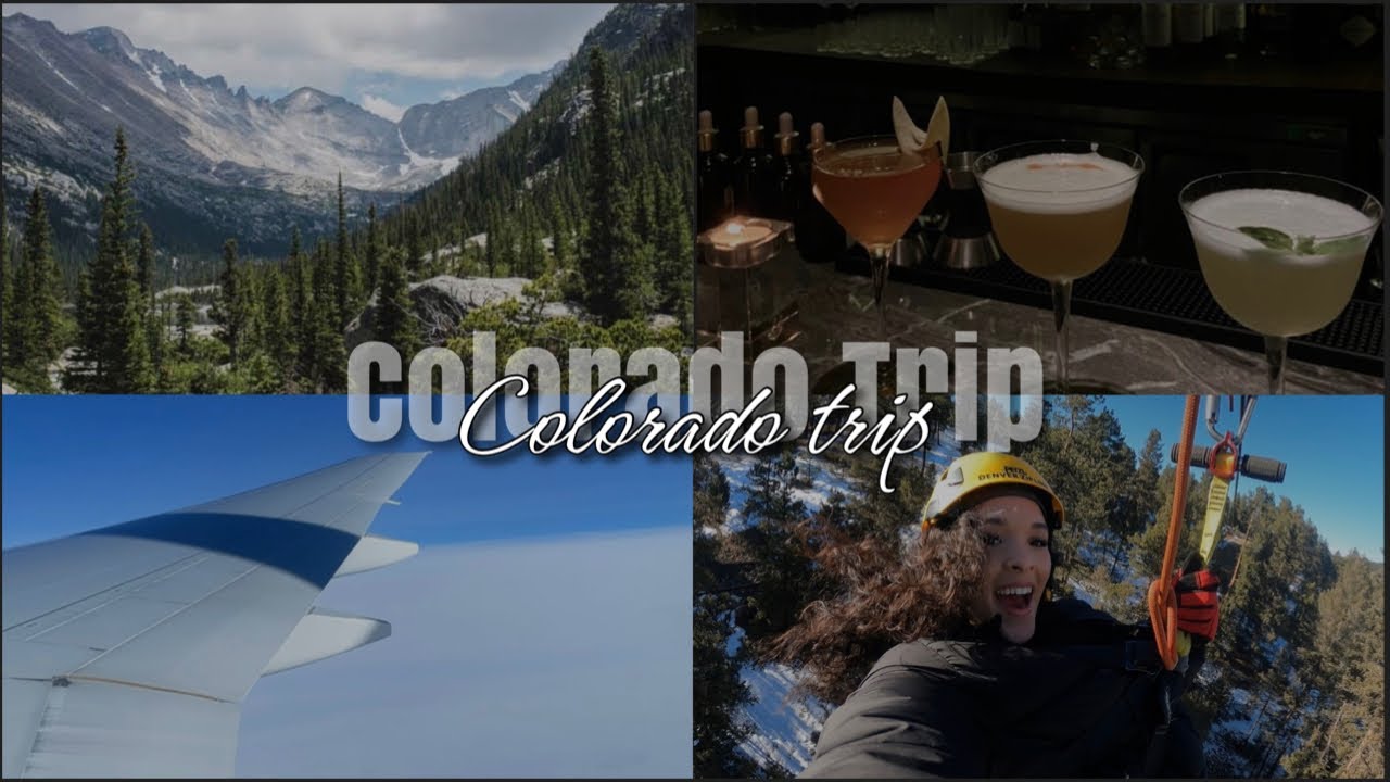Fly to Colorado with me to visit my BF | Zip-lining, Virtual reality ...