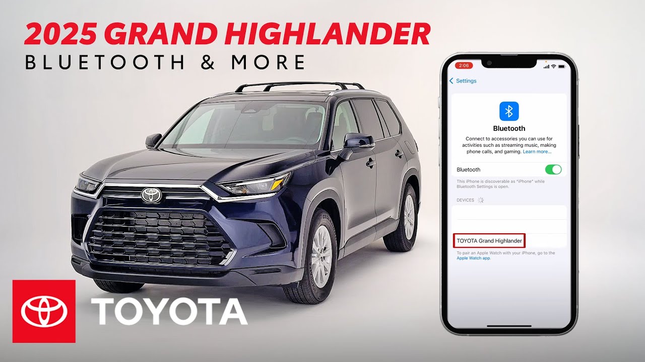 How To Connect Phone To Toyota Highlander