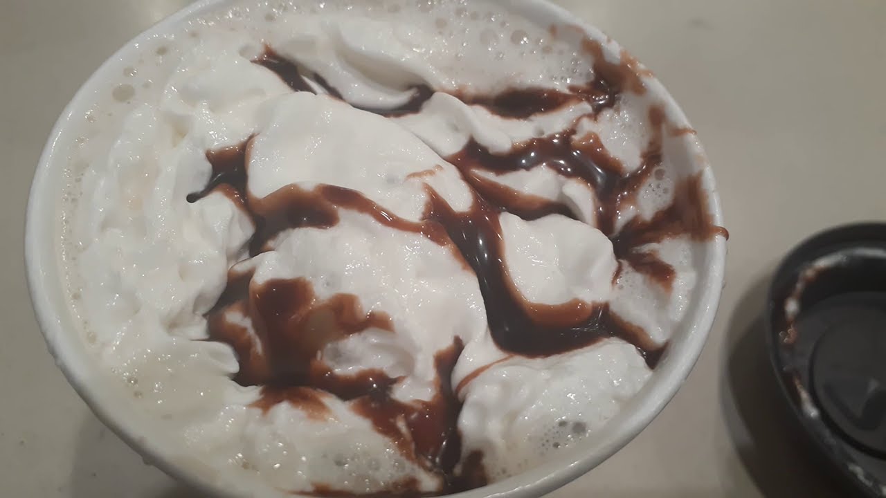 McDonald's McCafé Hot Chocolate - YouTube