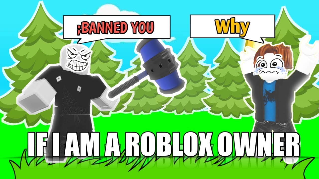 IF I AM A ROBLOX OWNER - YouTube