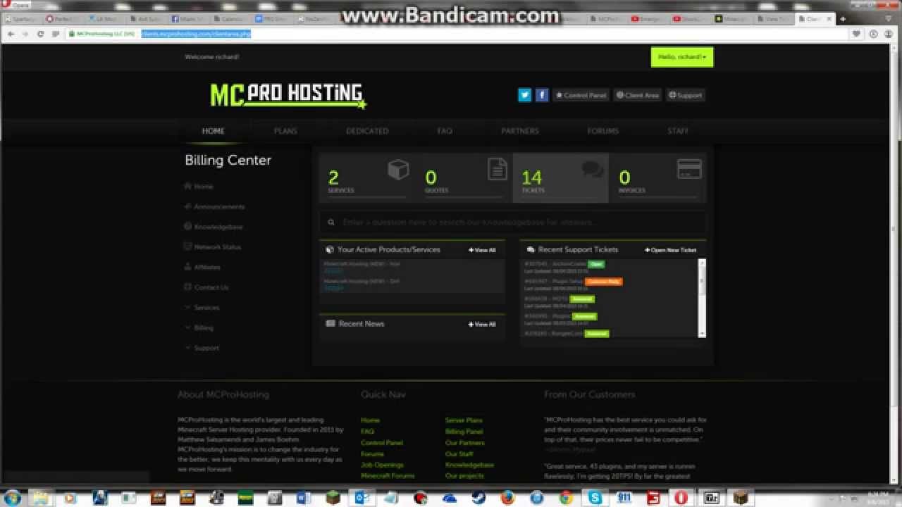 MCProHosting | Plugin Setup Forms | Tutorial - YouTube