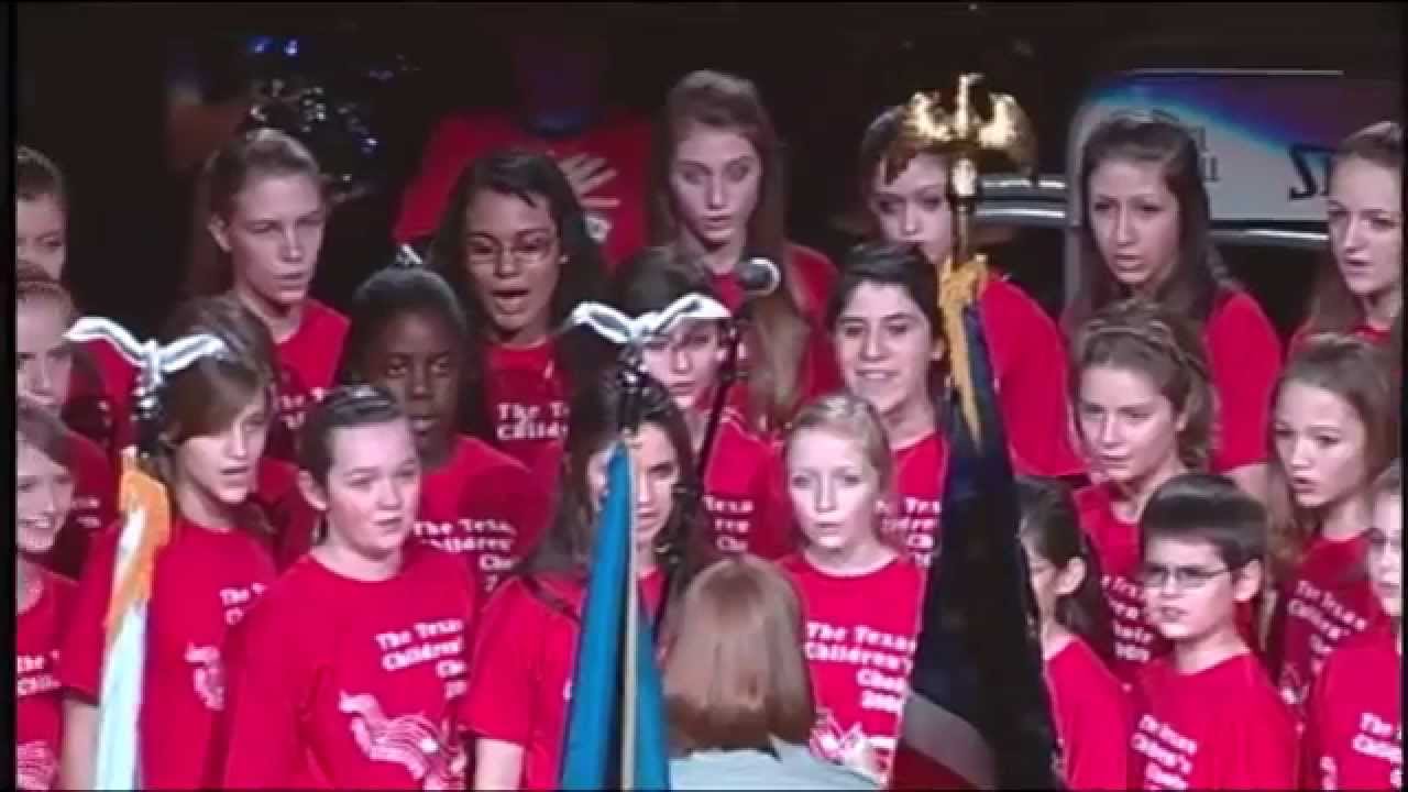 National Anthem - Star Spangled Banner by the Texas Children's Choir ...