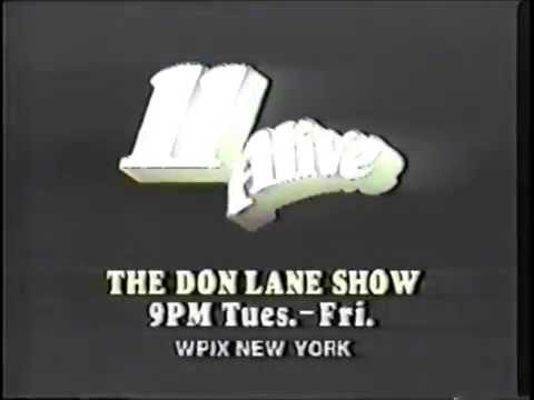 WPIX, Don Lane Show Promo, 1980 - YouTube