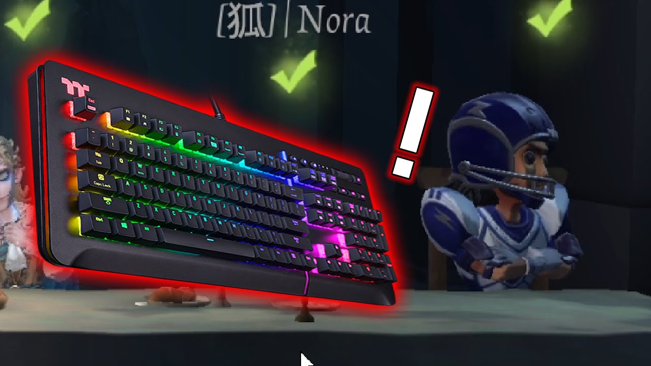 Identity V but you can see my Keyboard? | Identity V | - YouTube