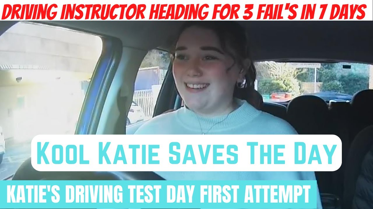 KATIE'S BIG DAY HAS ARRIVED. DRIVING TEST RESULT INCLUDED. - YouTube