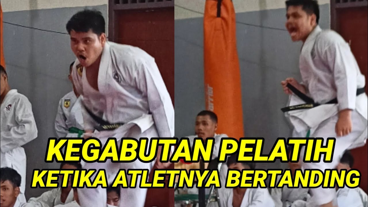 Lucu🤣 Tingkah Pelatih Ketika Atletnya Bertanding - YouTube