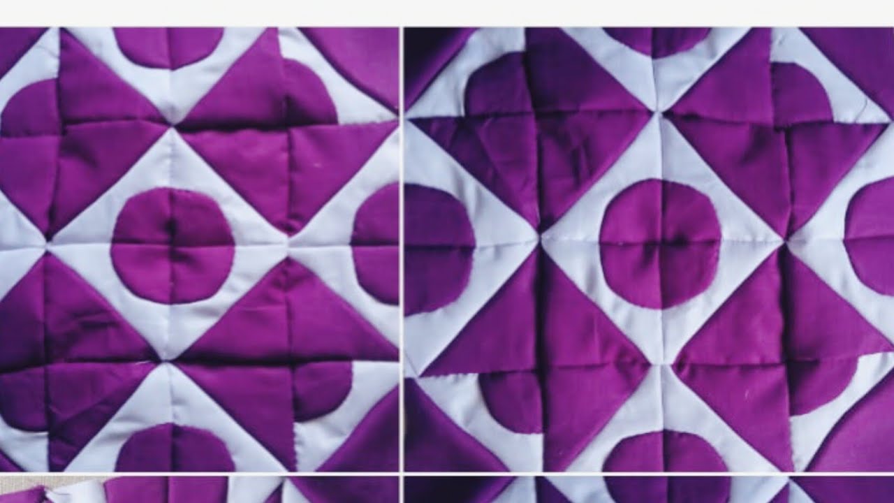 New rilli design | latest patchwork design | rilli design with fabric ...