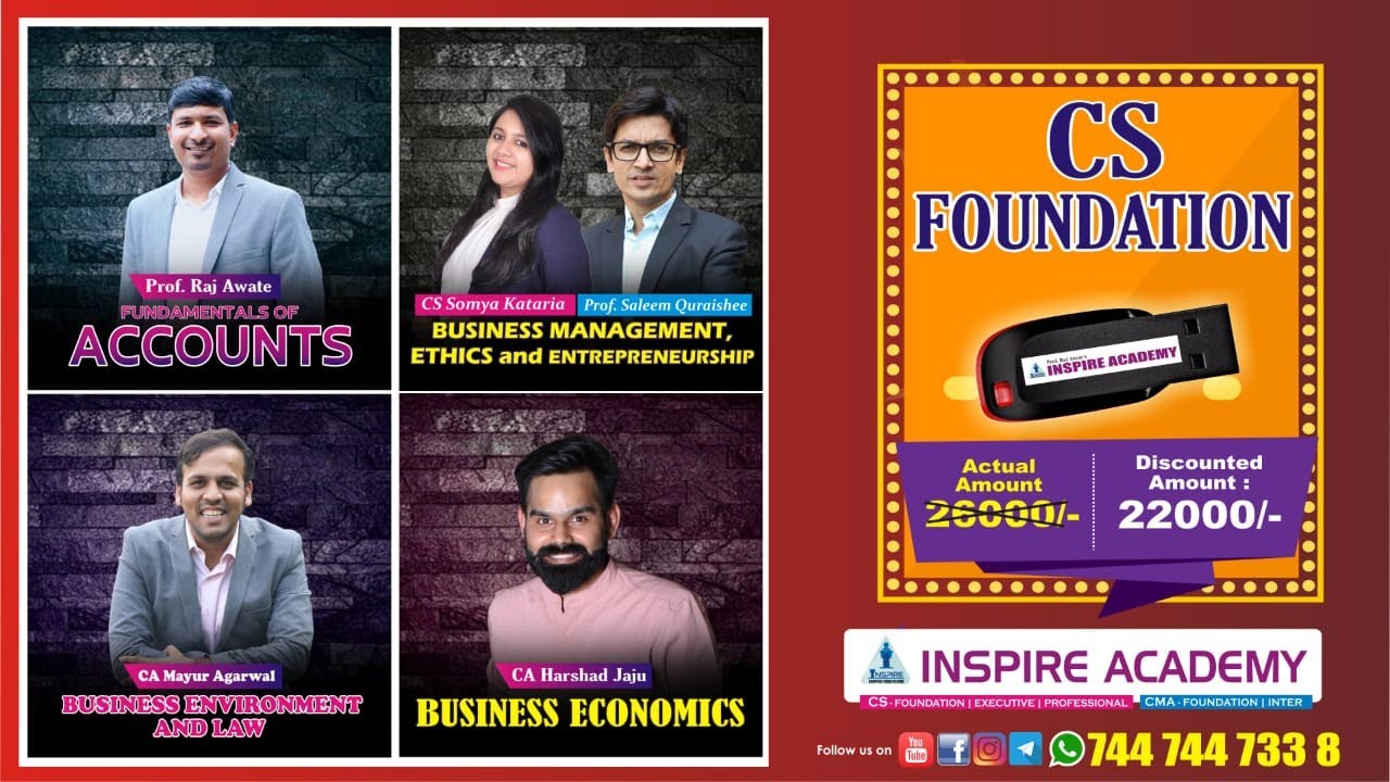 GOOD NEWS FOR CS FOUNDATION STUDENTS - YouTube