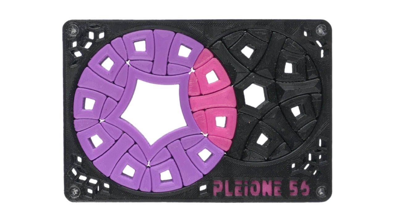 Pleione56 - intersecting circles puzzle - YouTube