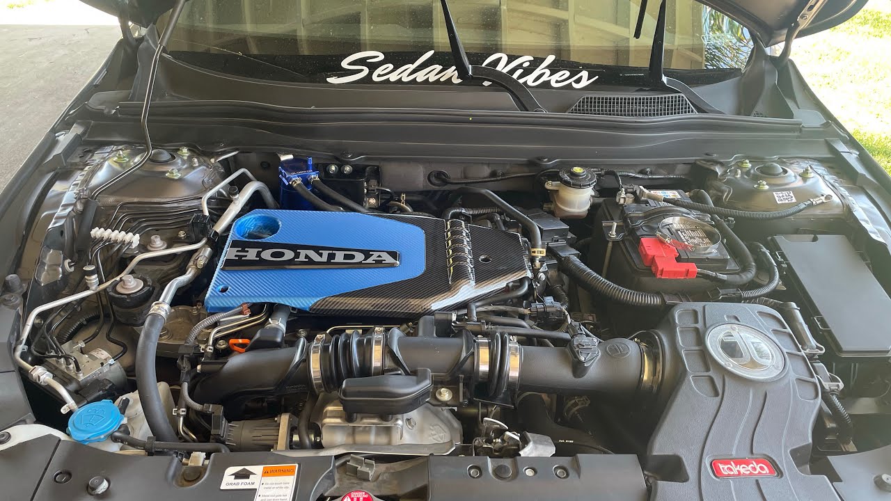 Engine cover 2018-2021 Honda Accord 1.5t (and some updates) - YouTube