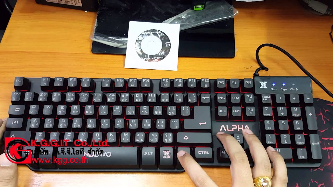 REVIEW NUBWO X-SERIE SEMI MECHANICAL KEYBOARD ALPHA X8 - YouTube