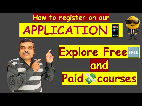 How to Register on our Application - YouTube