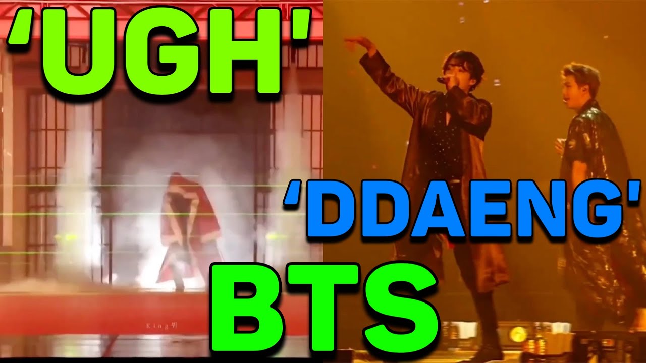 BTS (방탄소년단) - 'UGH' LIVE & "DDAENG" LIVE REACTION - YouTube