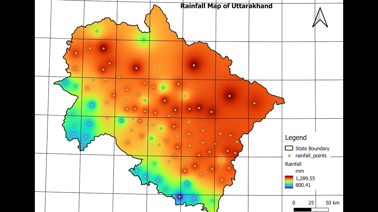 Water#5: Spatial Interpolation (IDW) using QGIS #interpolation #data # ...