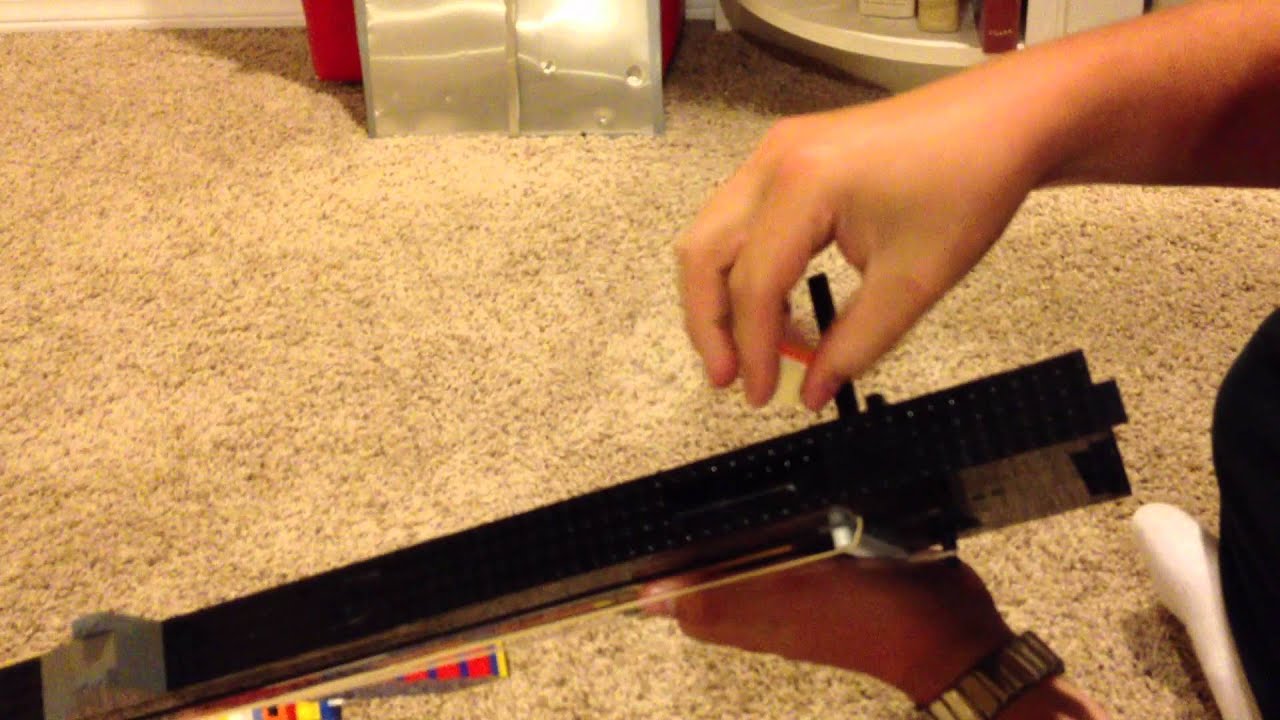 Lego Rifle With More Power Than a BB Gun - YouTube