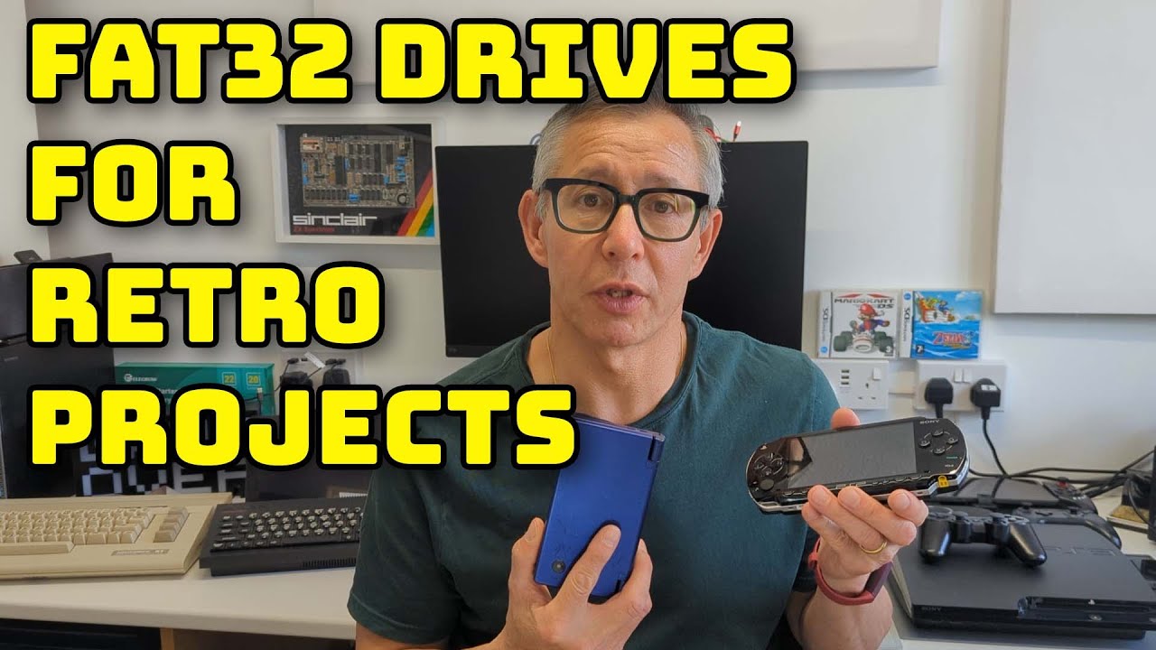 Creating FAT32 drives for your retro consoles - YouTube