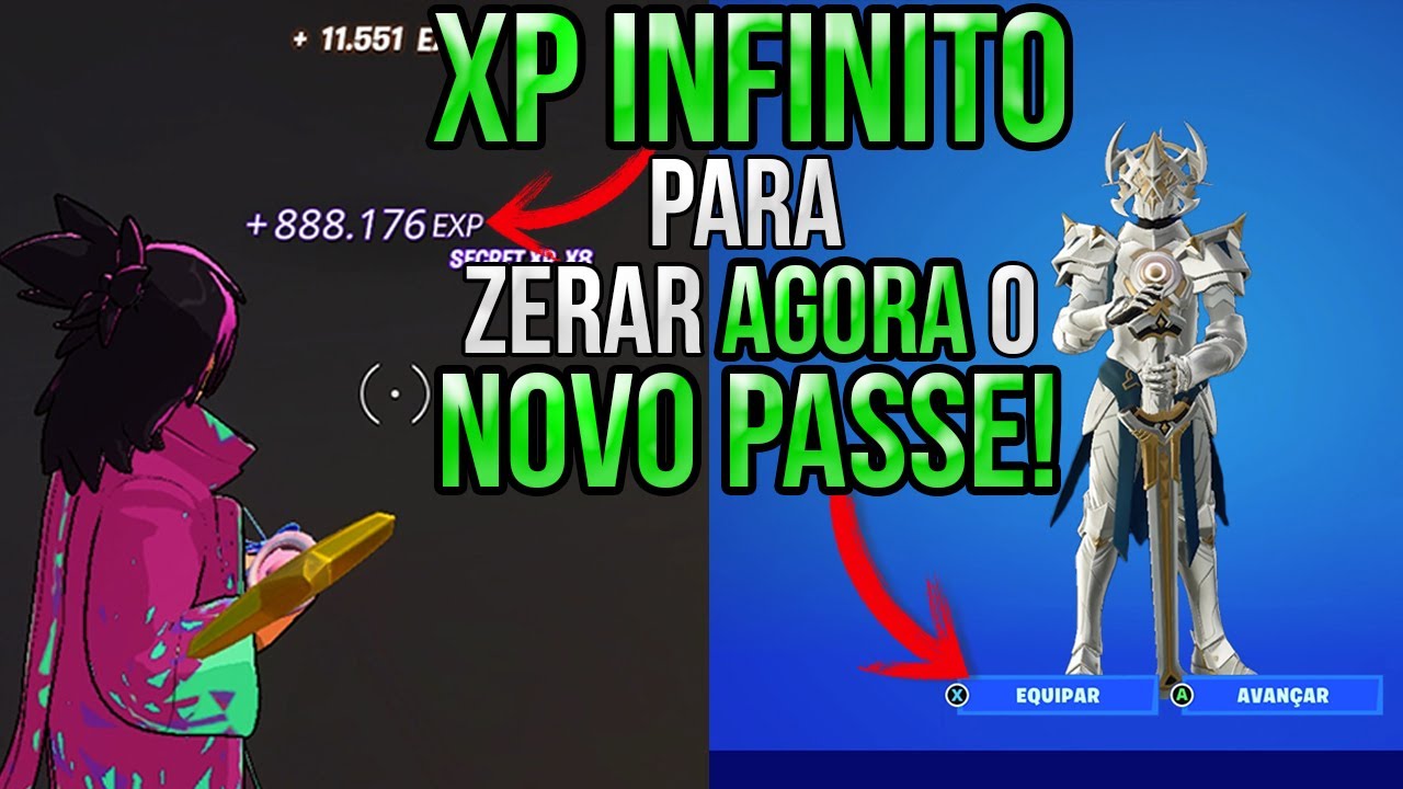 +1 Bug de XP Fortnite em LOOP INFINITO para ZERAR o NOVO PASSE do ...