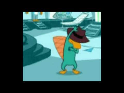 Perry the Platypus dancing to his theme song - YouTube