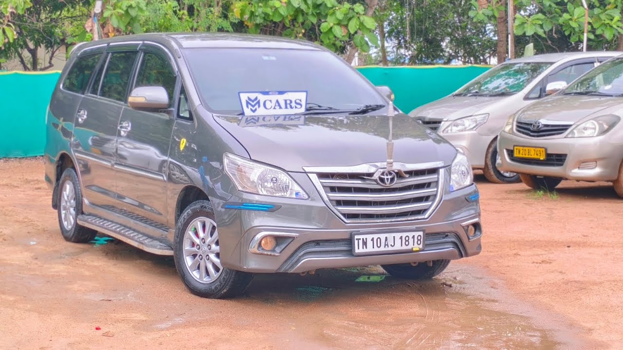 Toyota Innova model 2012 own board gray colour company service brand ...