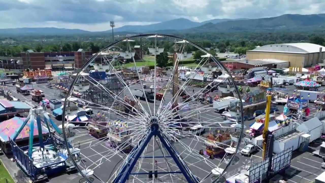 Final preparations for 37th annual Salem Fair - YouTube