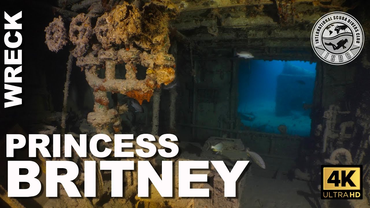 #Wreck Diving: Princess Britney (Miami, Florida) - YouTube