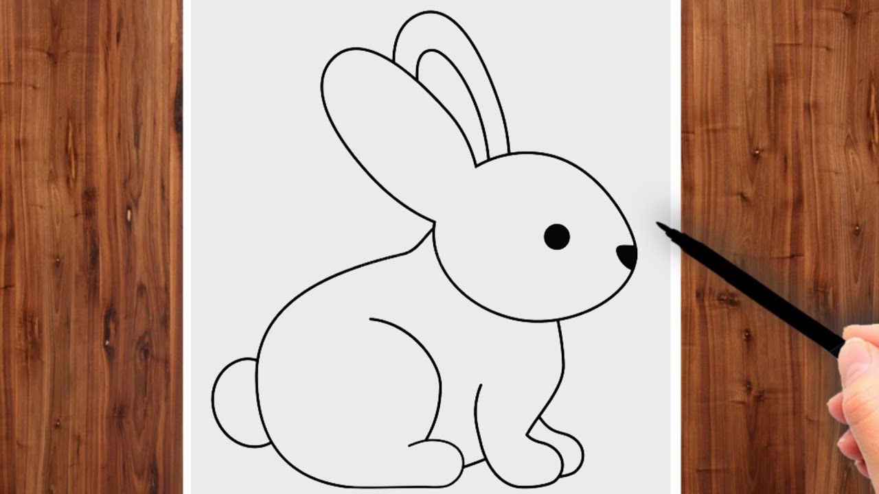 Dibujos Faciles De Conejitos