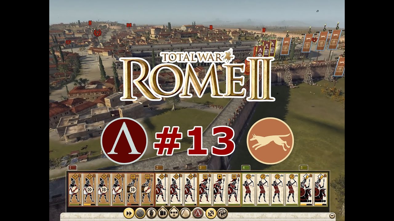 Rome II Multiplayer #13 Schlacht um Rom! [Deutsch / Kampagne / Total ...