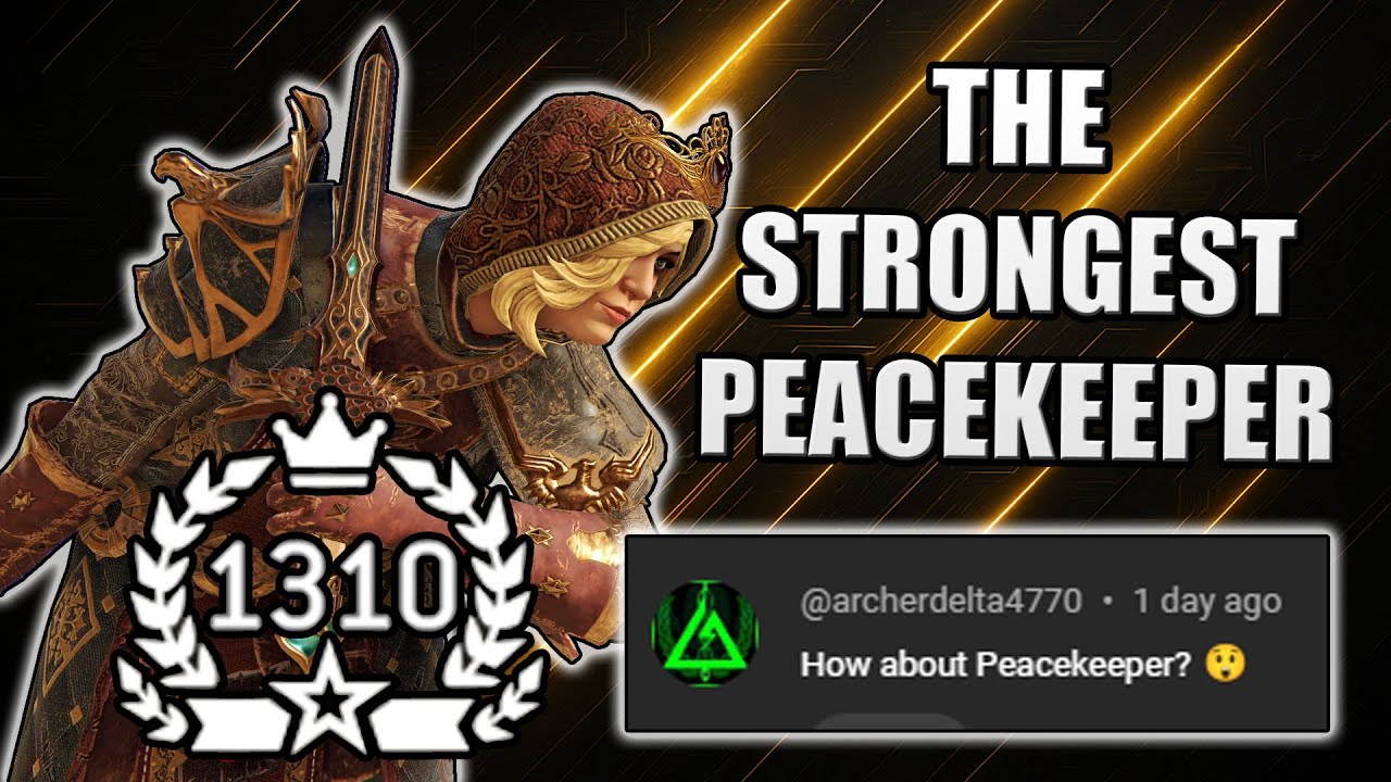 The Strongest Peacekeeper- How Rep 1310 Plays a Duel Specialist | For ...
