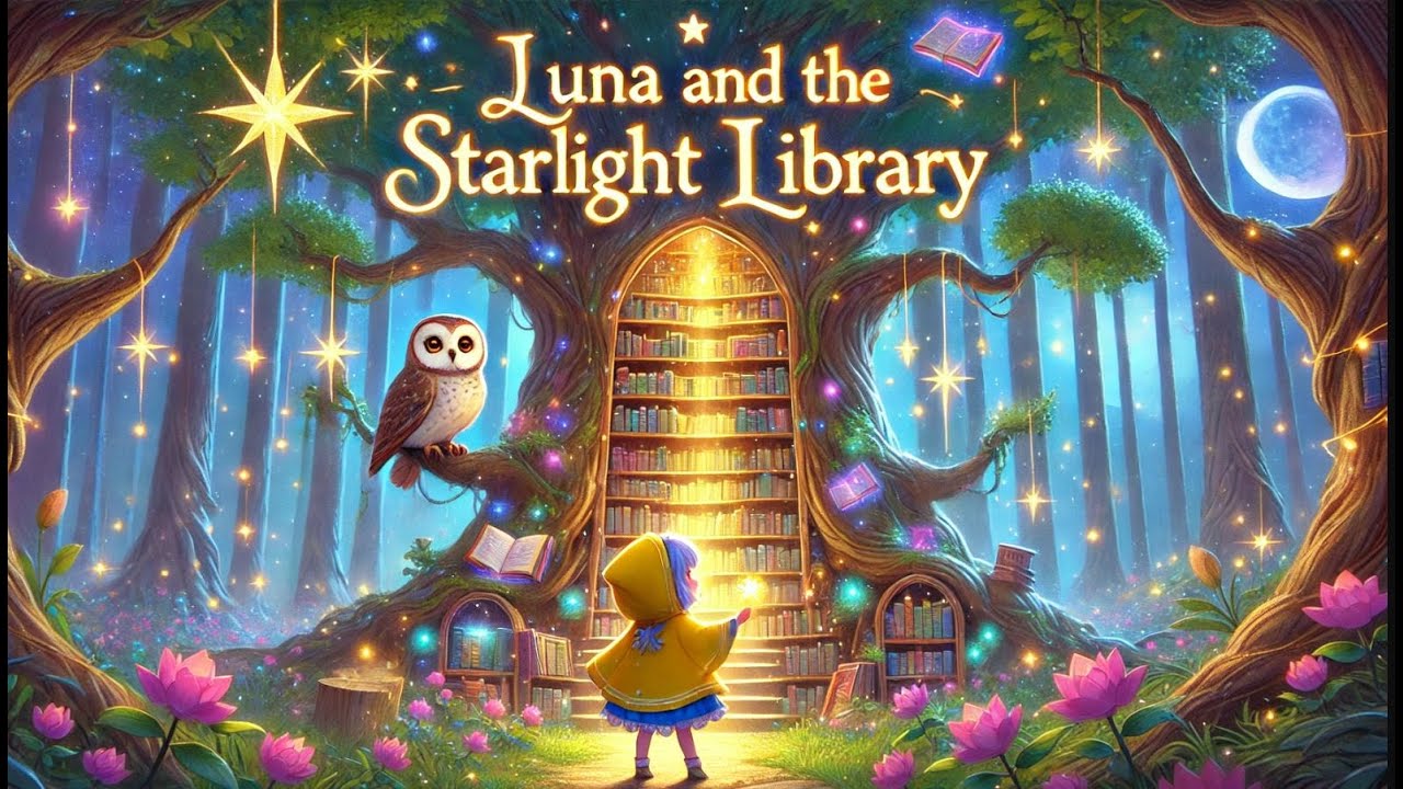 Luna and the Starlight Library - YouTube
