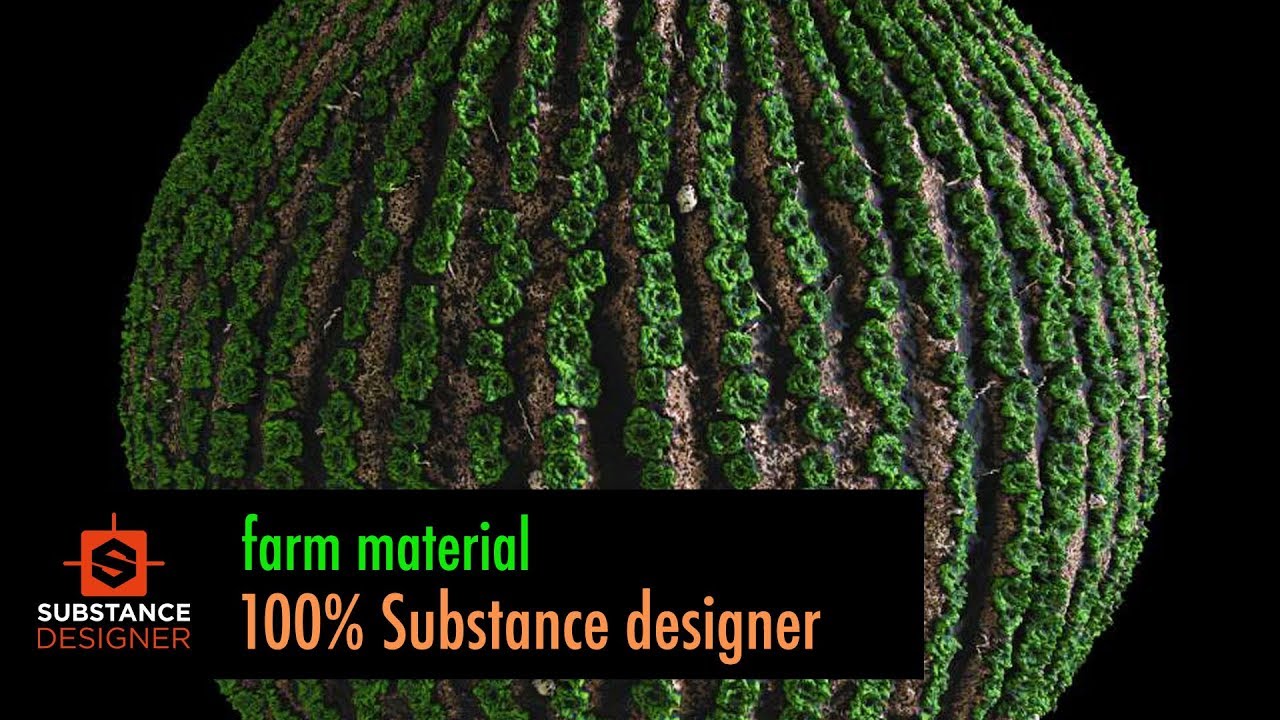 farm material - 100% substance designer material - YouTube