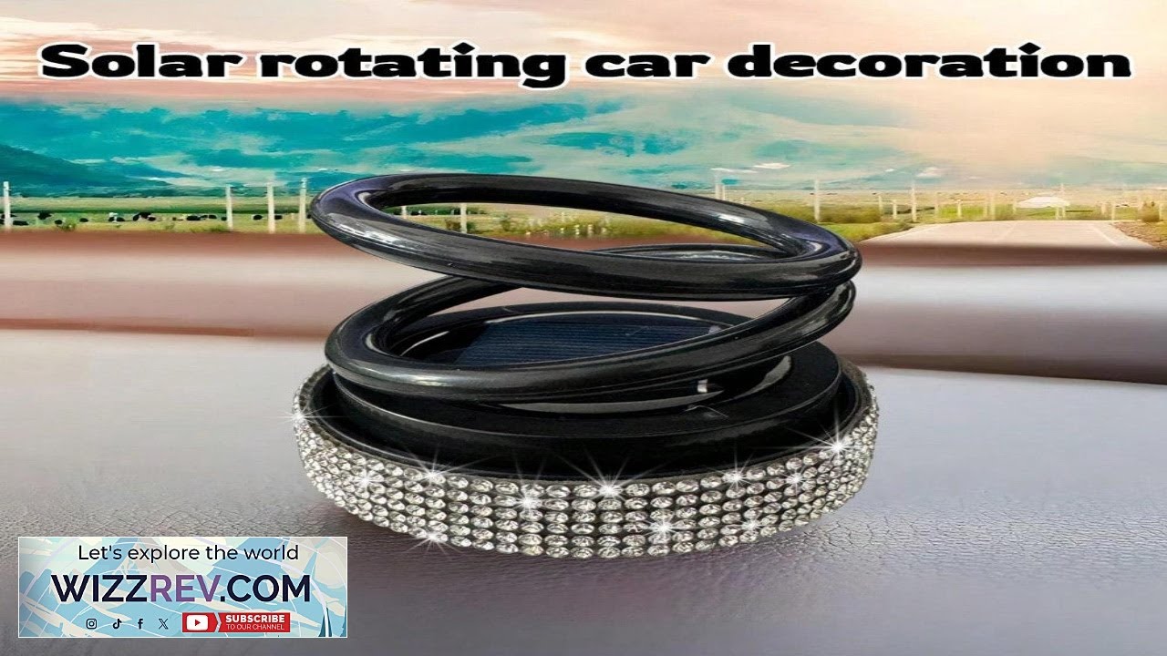1pc Shiny Car Ornament Rotating Decoration For Auto Accessory SHEIN USA ...