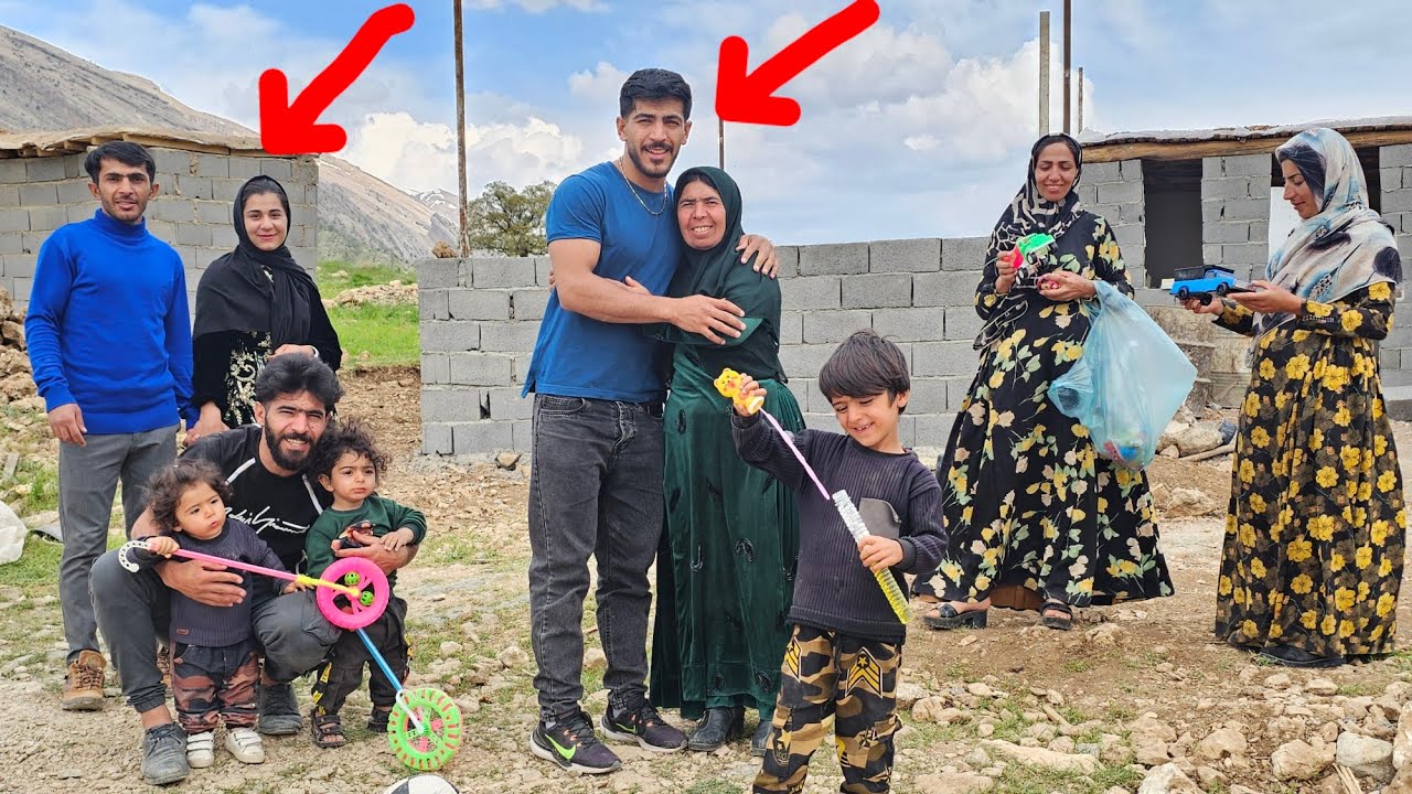 The visit of Zahra's nomadic family with Fatima's family and Behnam's ...
