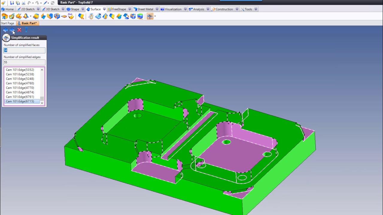 TopSolid Cam 2d Mill Basic - Step 1 - YouTube