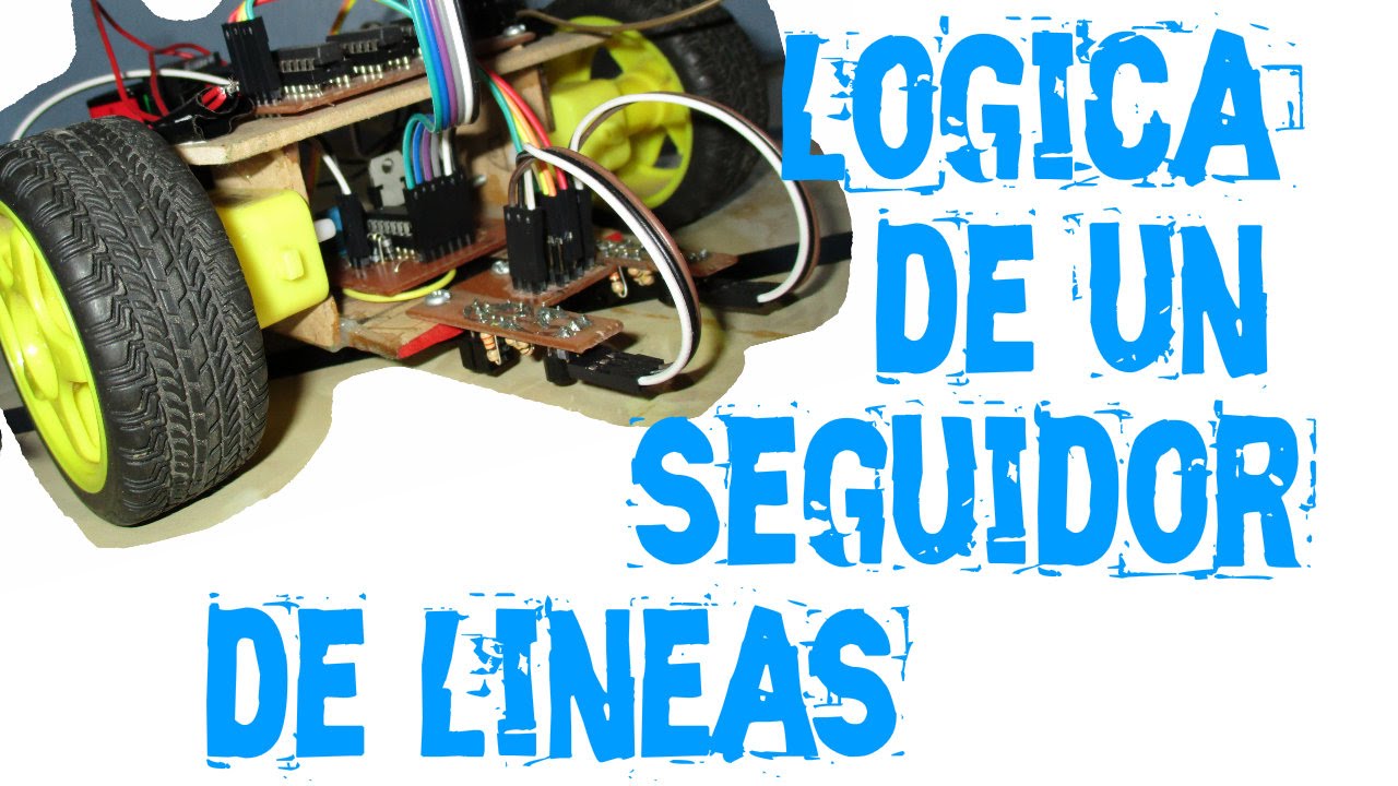 SEGUIDOR DE LINEAS | lógica de funcionamiento | fácil - YouTube