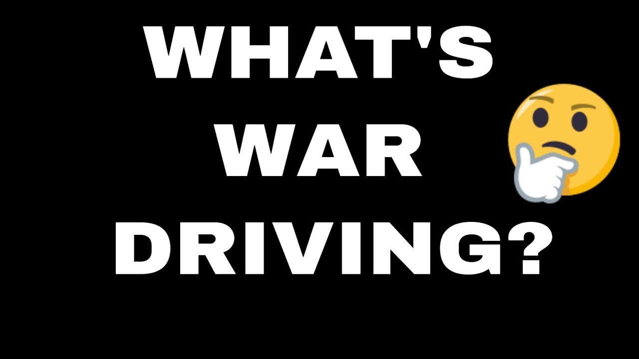 Whats War Driving? | How Can You Prevent it? | Security + , Network ...