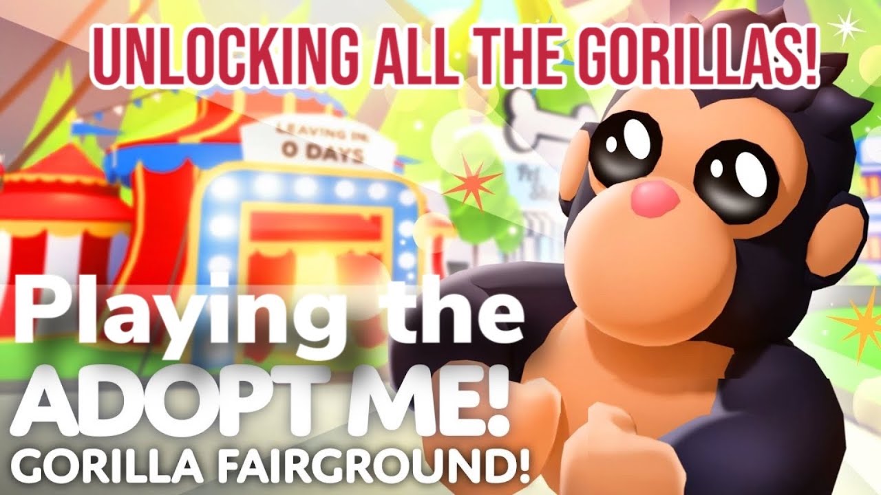 GORILLA FAIRGROUND UPDATE! *Unlocking all the Gorillas!* - YouTube