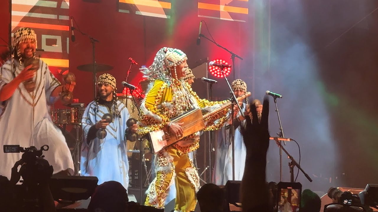 Maalem OMAR HAYAT - Songs 01 /02 / 03 / 04 / 05 - Gnaoua Festival 2025 ...