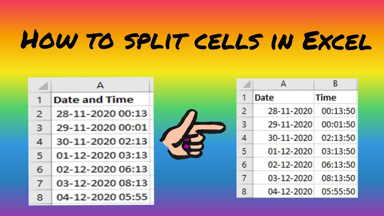 How To Segregate Date And Time In Excel Excel Tutorial YouTube How To Segregate Date And Time In Excel Excel Tutorial YouTube