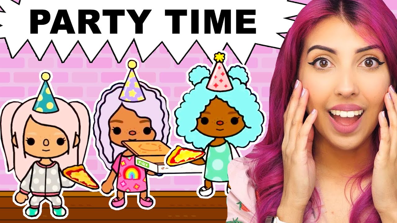 EPIC SLUMBER PARTY 🥳 (Toca Life World) - YouTube