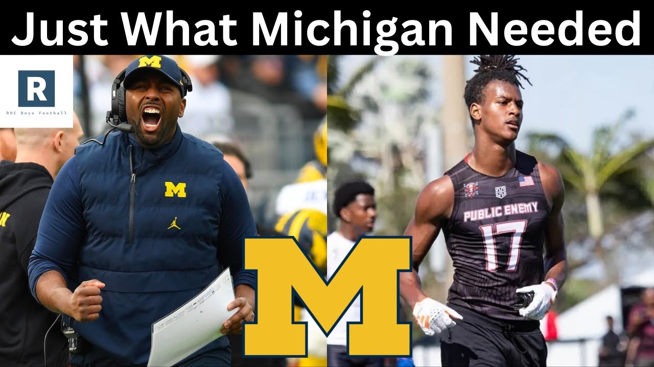 Michigan Football Recruiting Stays HOT | Jamar Browder Commits ...